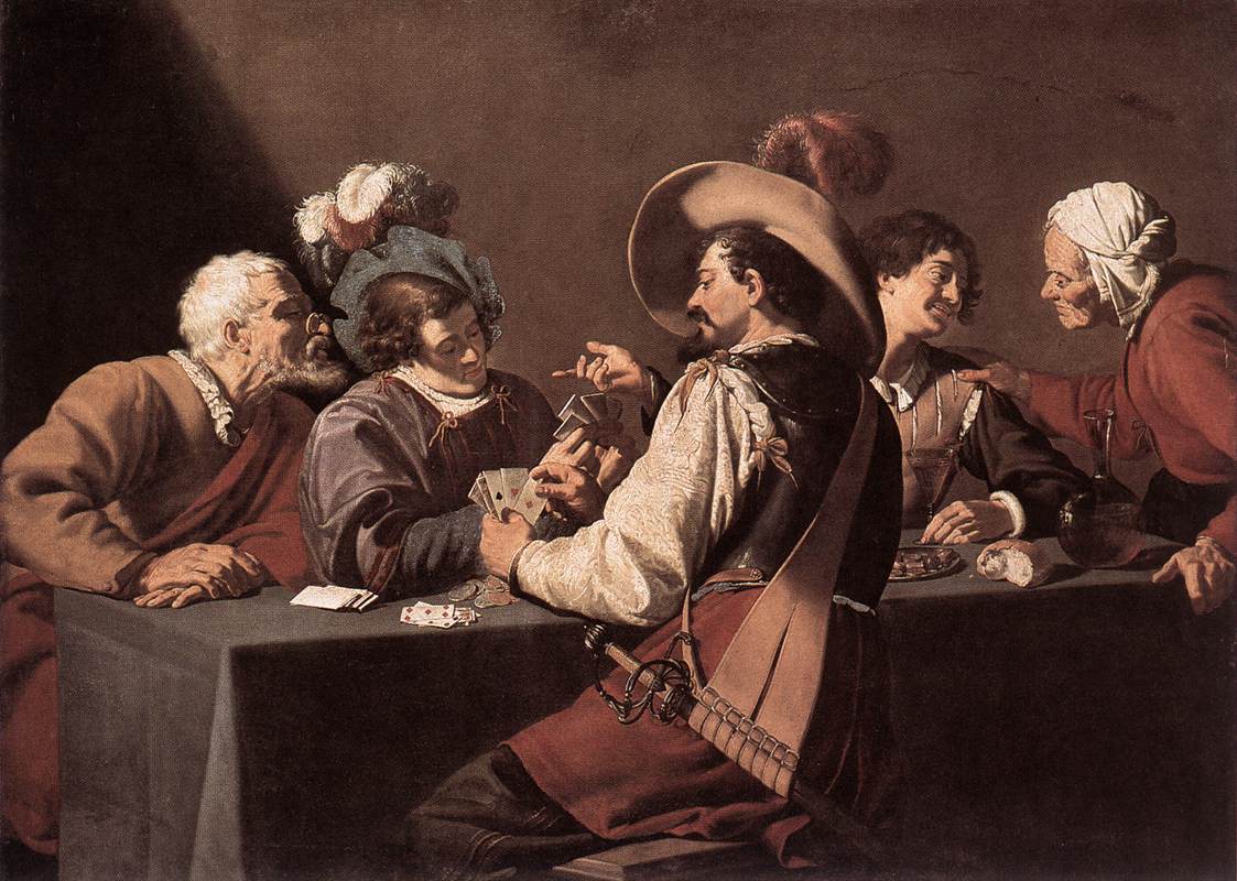 Card Games in Art
